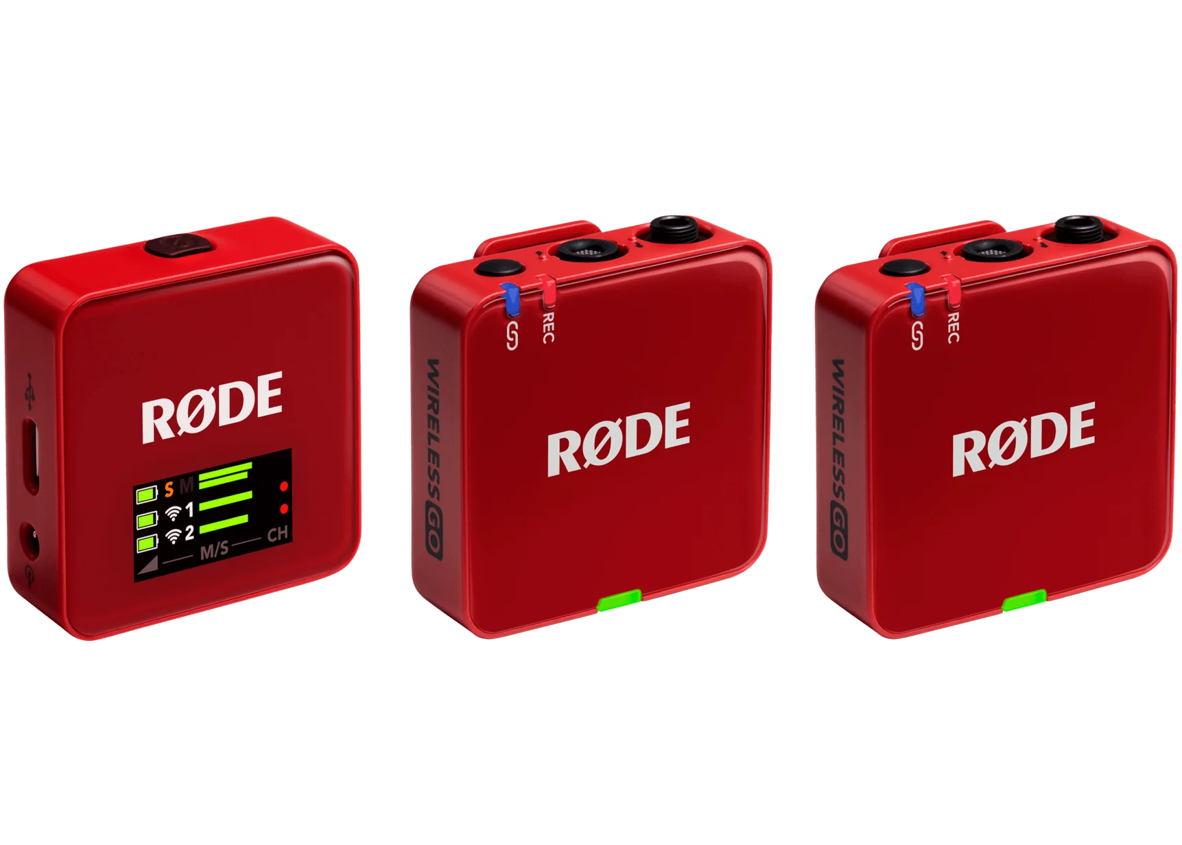Rode Wireless GO 3 (Red) – Soundium